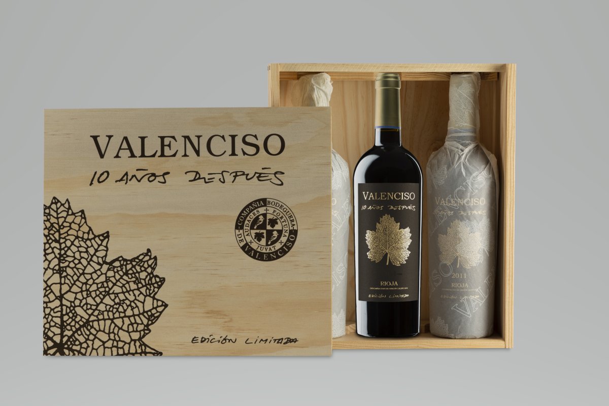 Valenciso Rioja Reserva 10 Años Después 2014 3 stk. æske - Rioja rødvin ...